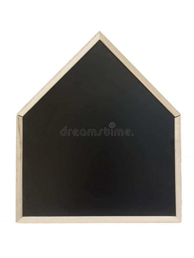 A Stylized Wooden Frame Chalkboard Stock Photo - Image of circle, board ...