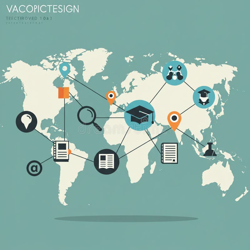 Connected Education Stock Illustrations – 11,564 Connected Education ...