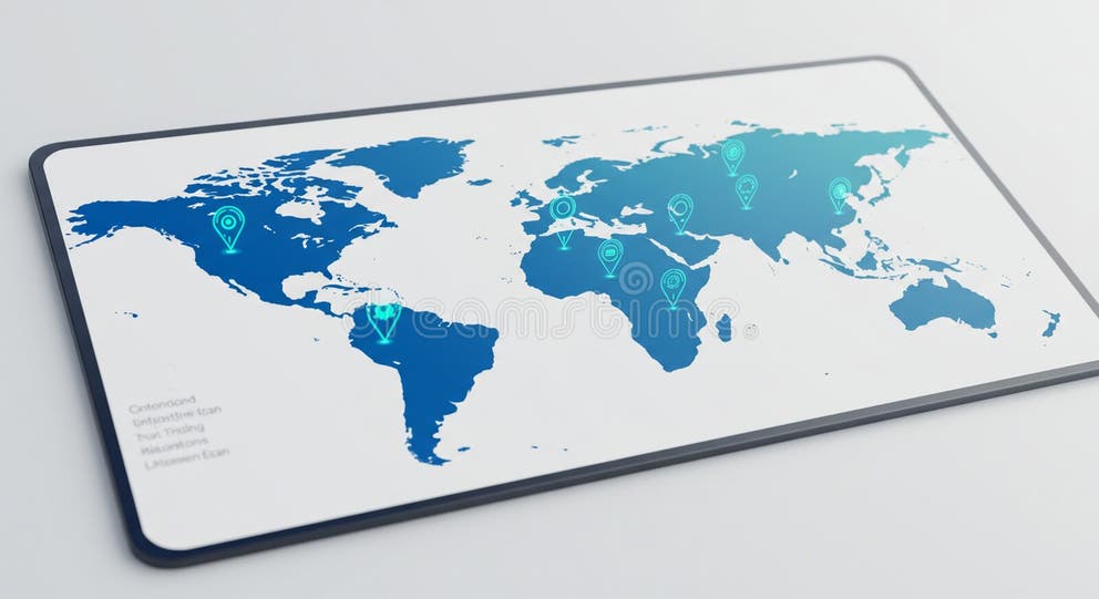 Several Marked Locations Stock Illustrations – 76 Several Marked ...