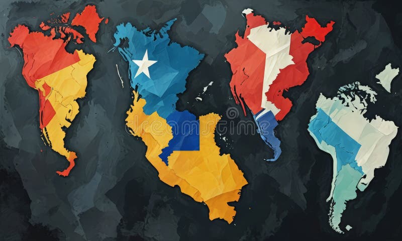Continent Shapes Stock Illustrations – 7,663 Continent Shapes Stock ...
