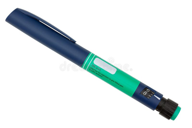 Stylo D'injection D'insuline Image stock - Image du insuline ...