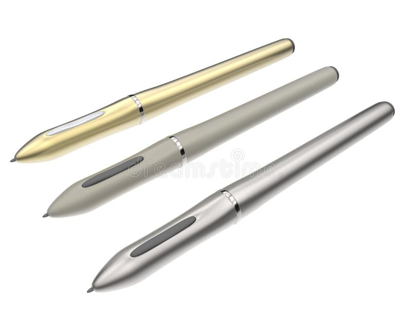Stylus pen stock illustration. Illustration of digitizer - 28281563