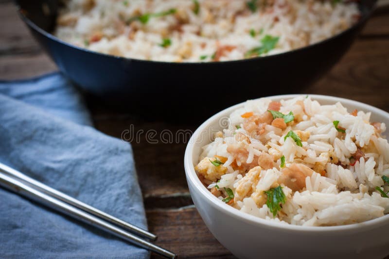 Styr fry rice stock image. Image of onion, meal, vegetarian - 127825815