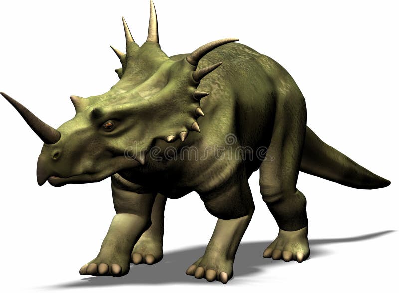 Styracosaurus stock illustration. Illustration of dinosaurs - 1710191