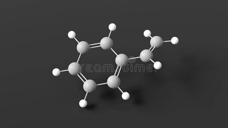 Structure Polystyrene Stock Illustrations 344 Structure Polystyrene
