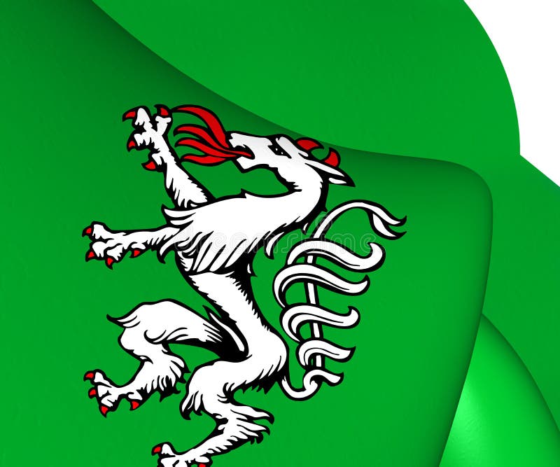 Styrian Banner of Arms, Austria. Stock Illustration - Illustration of ...