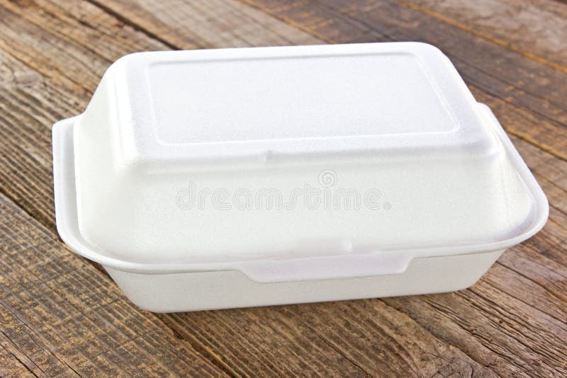 Styrofoam box for food stock photo. Image of fast, container - 85207140
