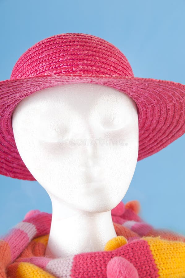 Styrofoam Head Modeling Accessories Stock Photo - Image of female ...
