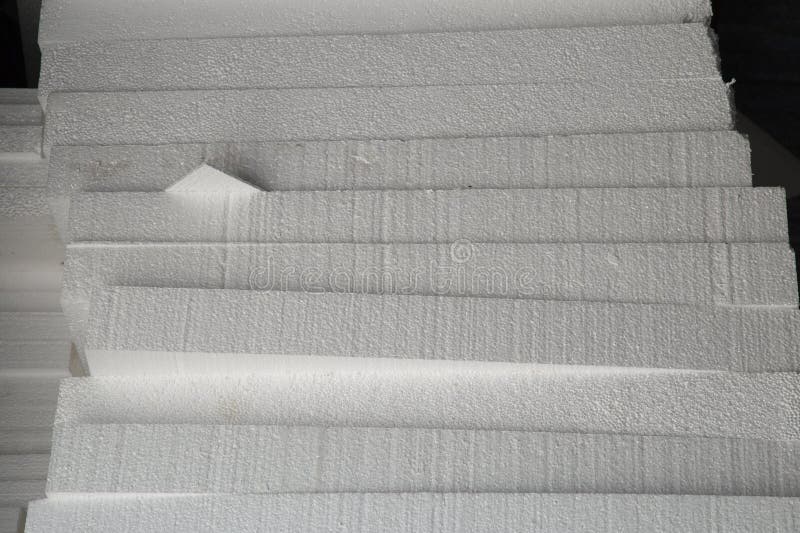 Styrofoam or Polystyrene Material Stock Image - Image of exterior ...