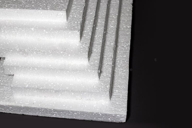 Styrofoam. Sheets of Factory Manufacturing Stock Image - Image of ...