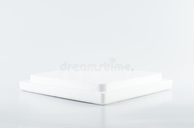 Styrofoam Storage Box,studio Set Stock Photo - Image of rectangle ...