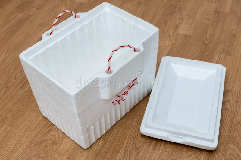 Styrofoam Packing Box stock image. Image of styrofoam - 23847875