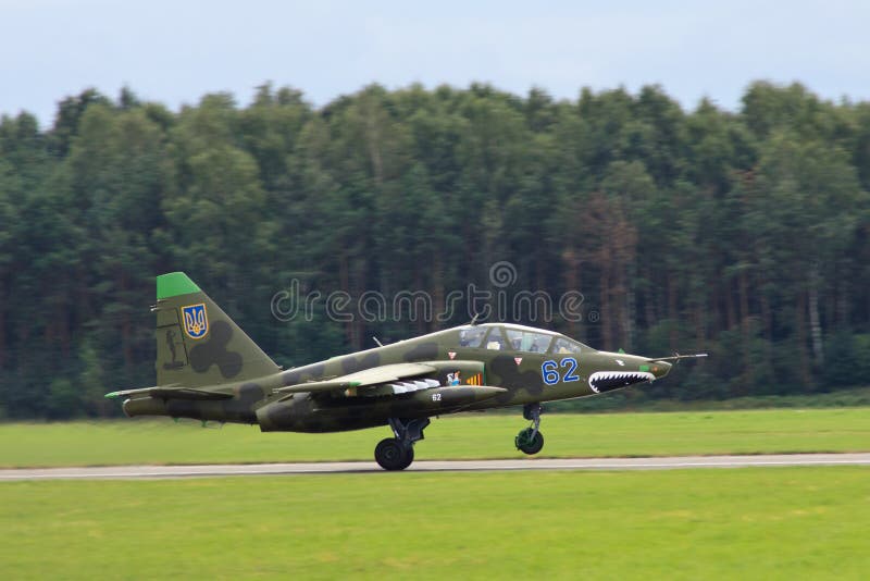 Su-25 editorial photo. Image of force, airship, combat - 22736861