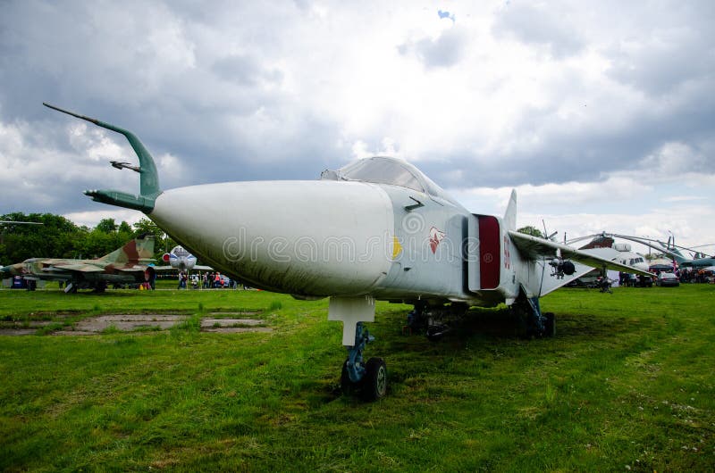 Su-24 Fencer Tactical Bomber Editorial Stock Image - Image of armed ...