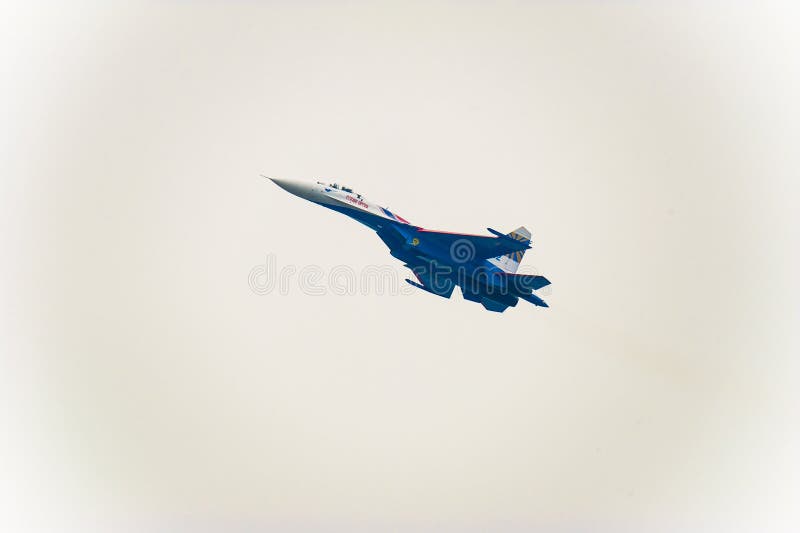 SU-27 flight performance editorial photo. Image of control - 51839751