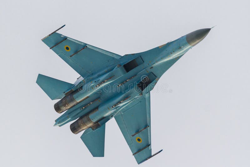 SU-27 Performing at BIAS 2016 Stock Photo - Image of performing, bias ...