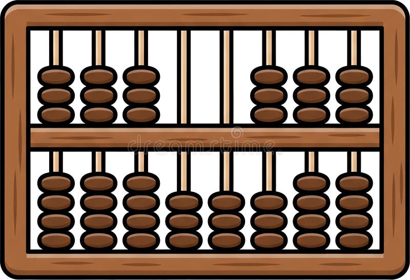 Facing Abacus Frame Stock Illustrations – 2 Facing Abacus Frame Stock ...