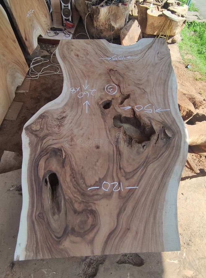 Suar Wood Slab for Epoxy Resin Table Stock Image - Image of wood, suar ...