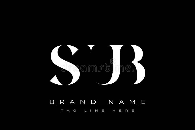 SUB Abstract Letter Logo Design Stock Vector - Illustration of abstract ...