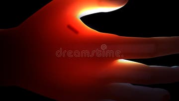 Sub Dermal Microchip Implant or Transponder Implanted into Human Hand ...