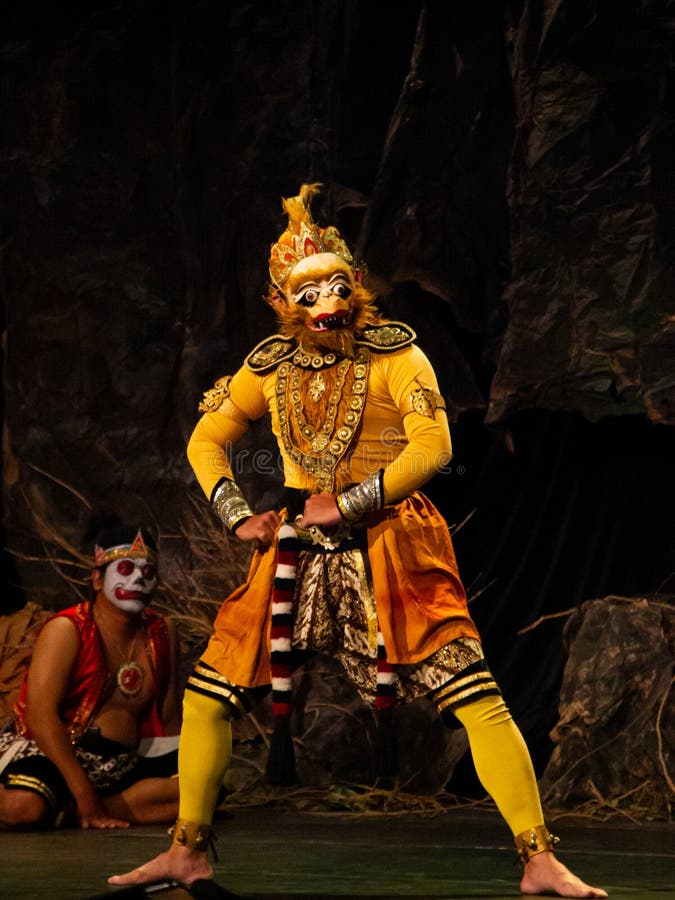 Subali editorial image. Image of costume, monument, person - 383554780