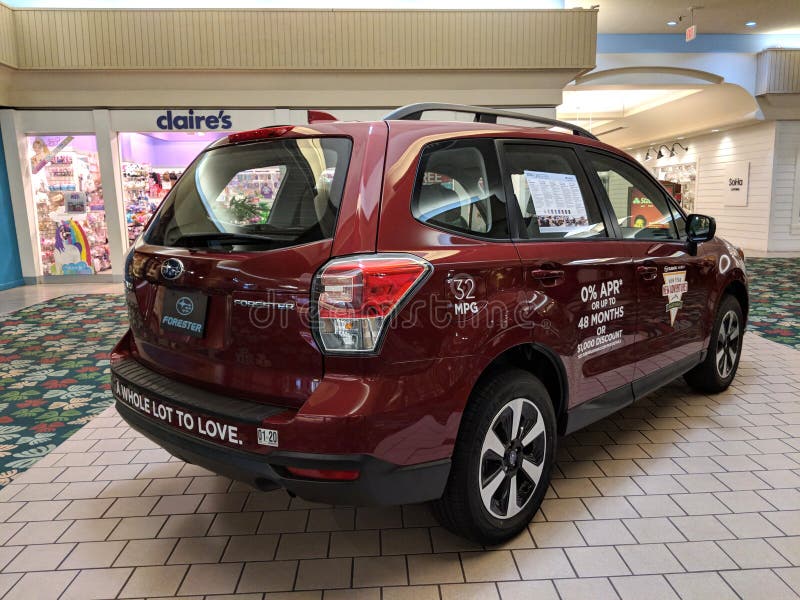 Subaru Forester SUV on Display Editorial Image - Image of auto ...