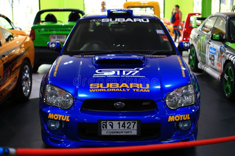 Subaru impreza editorial photo. Image of high, racing - 57491726