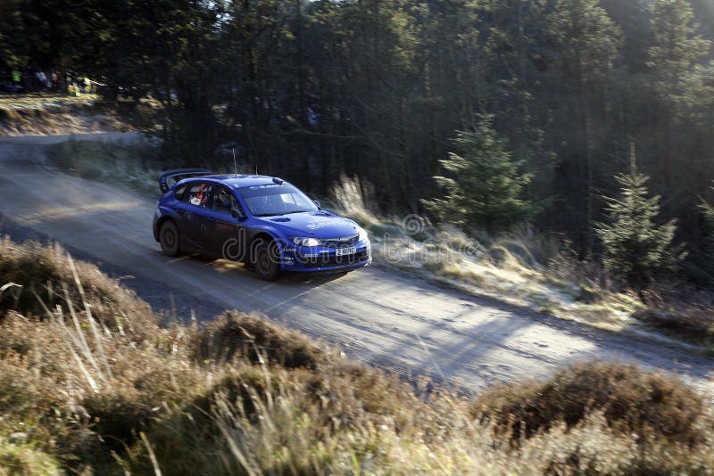 Subaru Impreza World Rally Team - Editorial Photography - Image of ...