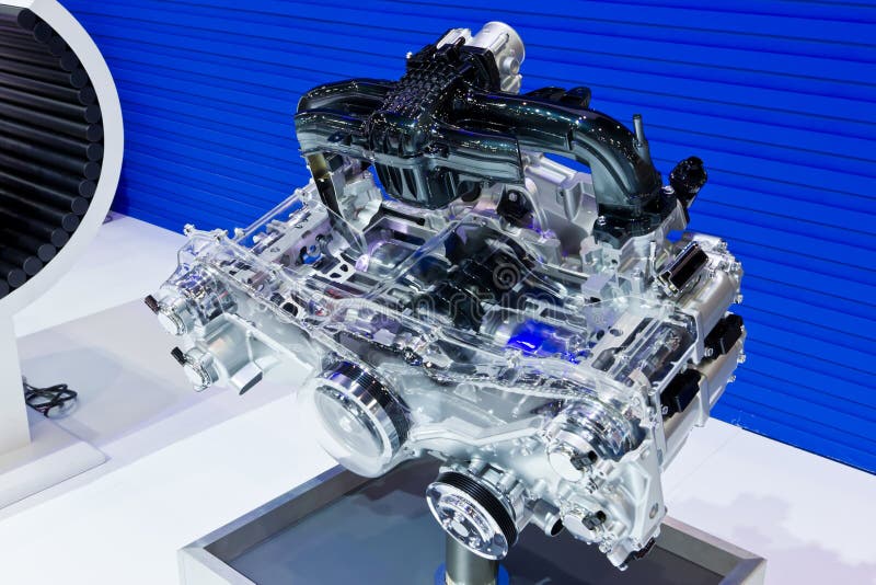 Subaru inside Car Engine editorial photo. Image of historical - 22545916