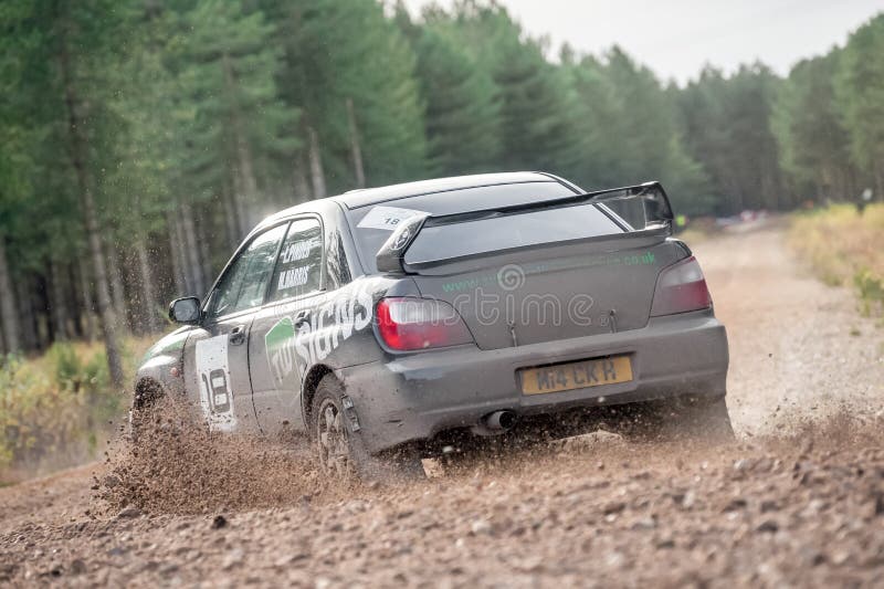 Subaru rally car editorial image. Image of mike, sports - 27548665