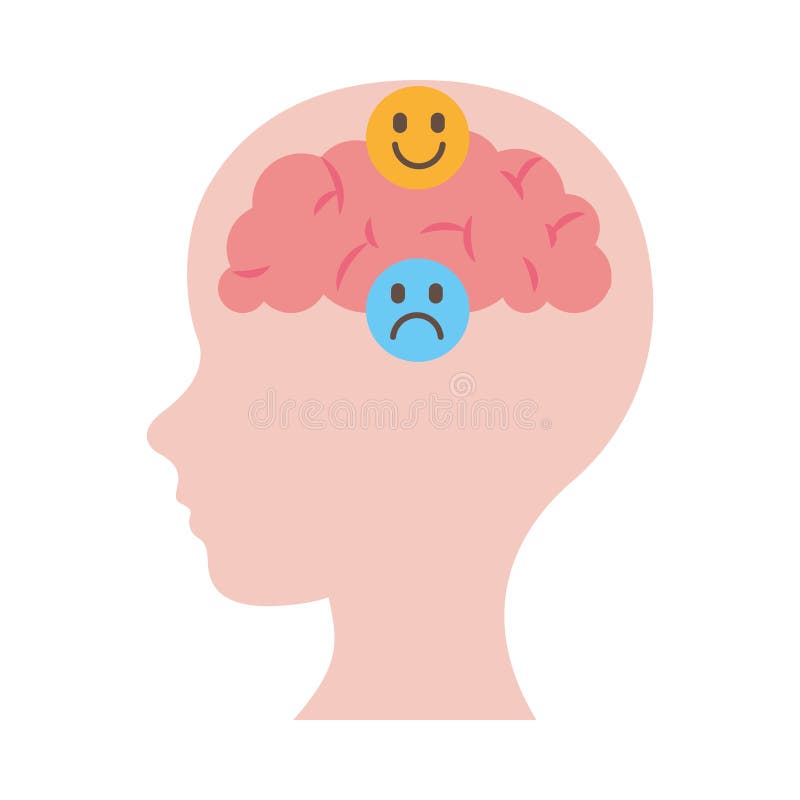 Subconscious Mind Emotion stock illustration. Illustration of ...