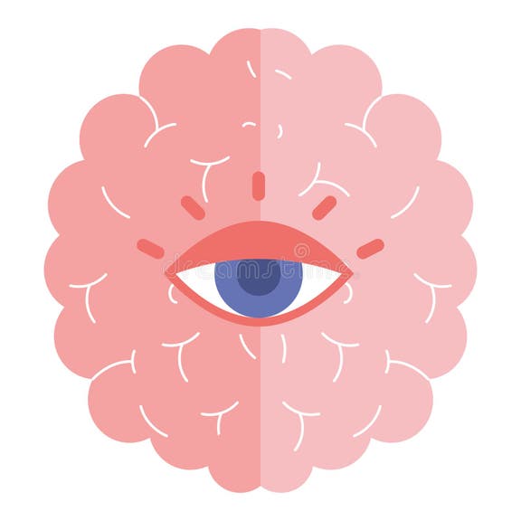 Subconscious Mind Vision stock illustration. Illustration of vision ...