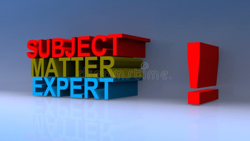 Subject Matter Expert Stock Illustrations – 189 Subject Matter Expert ...