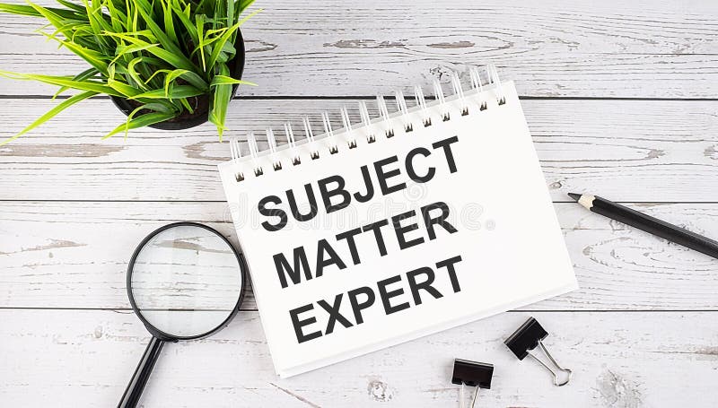 SME, Subject Matter Expert Symbol. Concept Words SME, Subject Matter Expert on Wooden Blocks on ...