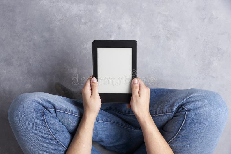 Subjective View of a Young Person Reading a Text on an Electronic ...