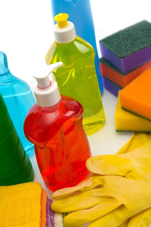 Subjects for Sanitary Cleaning a House Stock Image - Image of manual ...