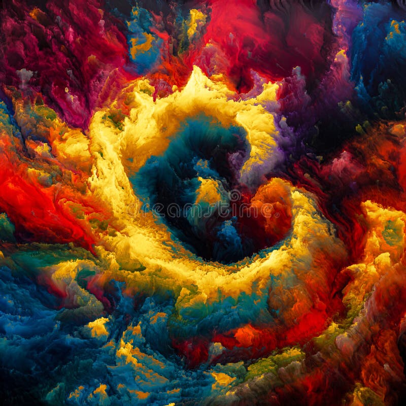 Sublimation of Elevated Textures Stock Illustration - Illustration of ...