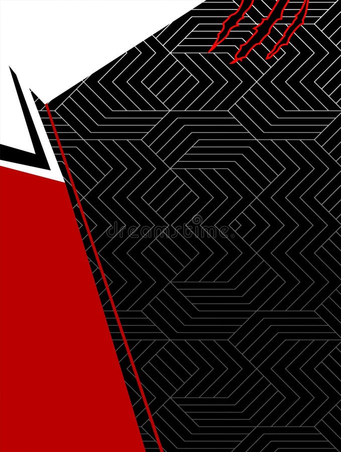 Sublimation Jersey Pattern Background Template Stock Vector ...