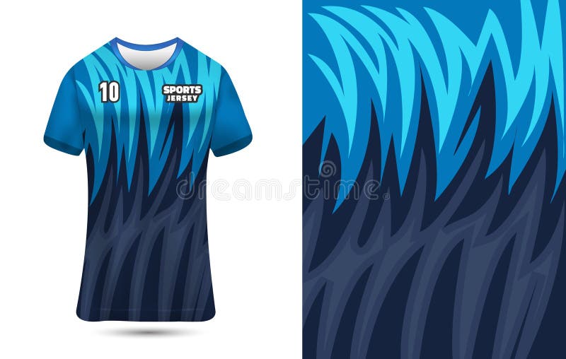 Sublimation Sports Jersey Design Vector. Customizable Jersey Design for ...