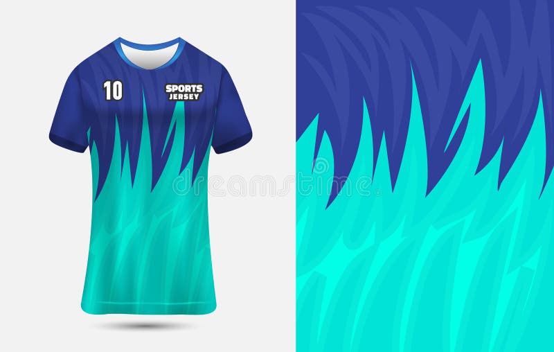 Sublimation Sports Jersey Design Vector. Customizable Jersey Design for ...