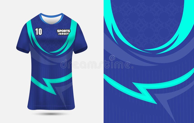 Sublimation Sports Jersey Design Vector. Customizable Jersey Design for ...