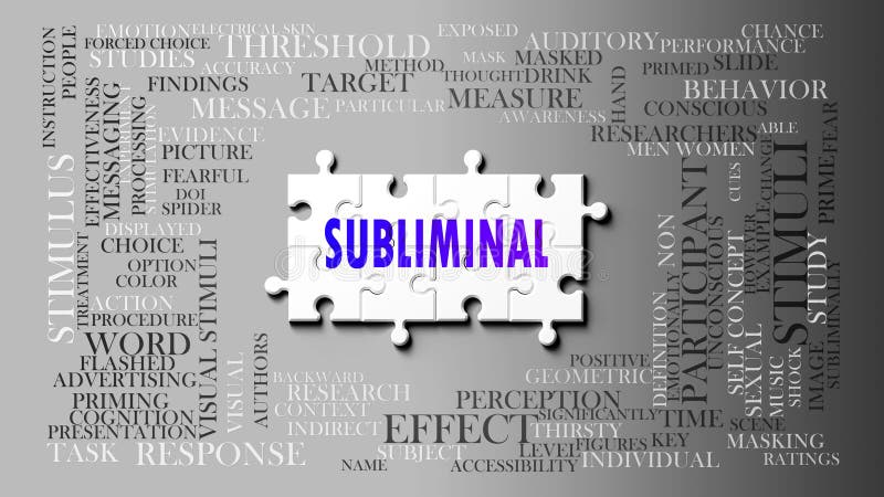 Subliminal As a Complex Subject, Related To Important Topics Spreading ...