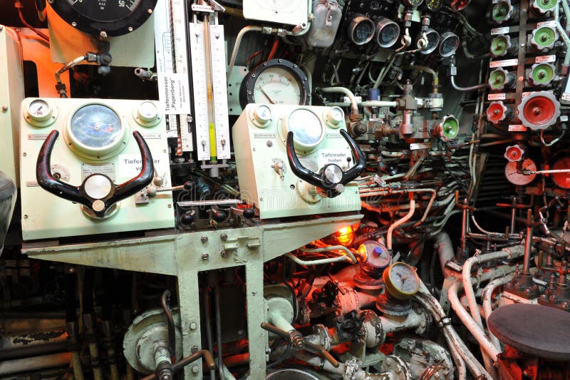 Submarine Boat U11, Rudder Corner Editorial Stock Photo - Image of pipe ...