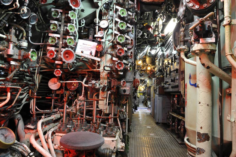 Submarine Boat U11, Water Room Editorial Photography - Image of narrow ...