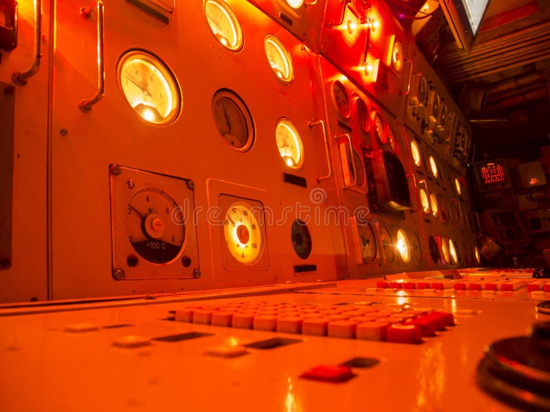 Submarine Commando Red Light Stock Photo - Image of ship, light: 62241230