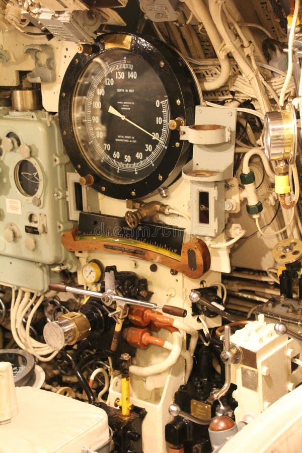 Submarine Control system stock photo. Image of system - 111914708