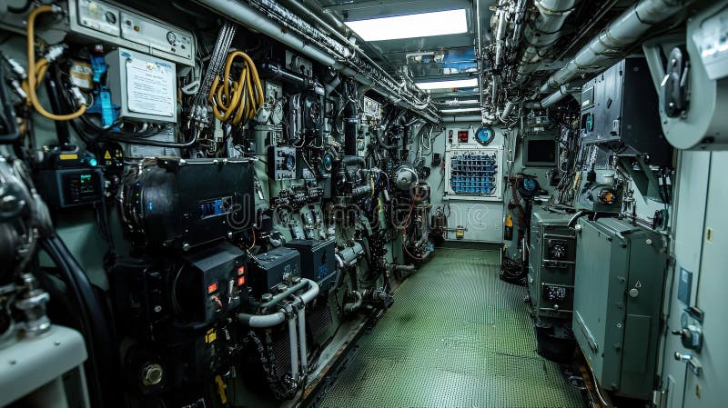 Submarine Engineering Insights Underwater Vessel Technical Environment ...