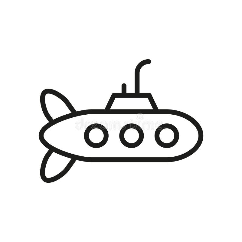 Submarine Icon Vector Design Templates Simple and Modern Stock Vector ...
