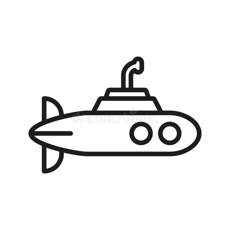 Submarine Icon Vector Design Templates Simple and Modern Stock Vector ...
