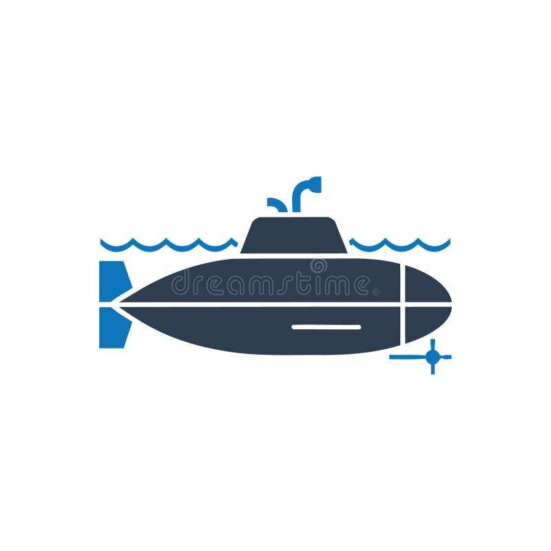 Submarine Icon stock illustration. Illustration of submarine - 373775323